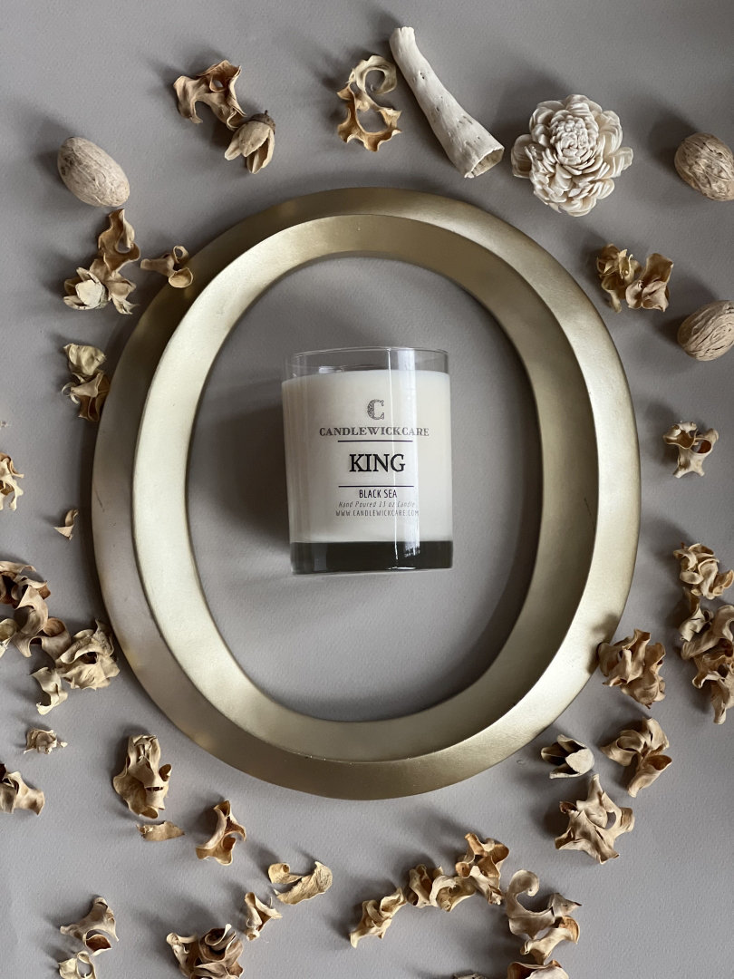 CandleWickCare King Scented Candles for Men, Aromatherapy Candles ...