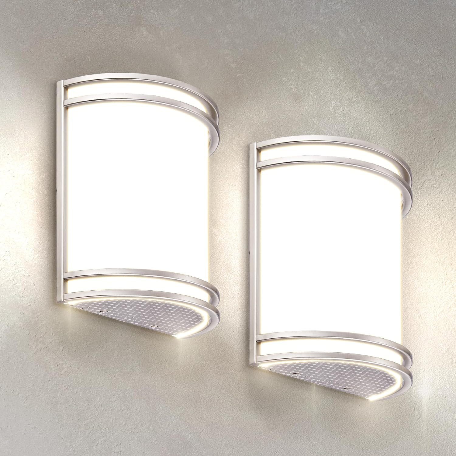 Ebern Designs ASD LED Indoor Wall Mount Light Fixture - 10 Inch Modern ...