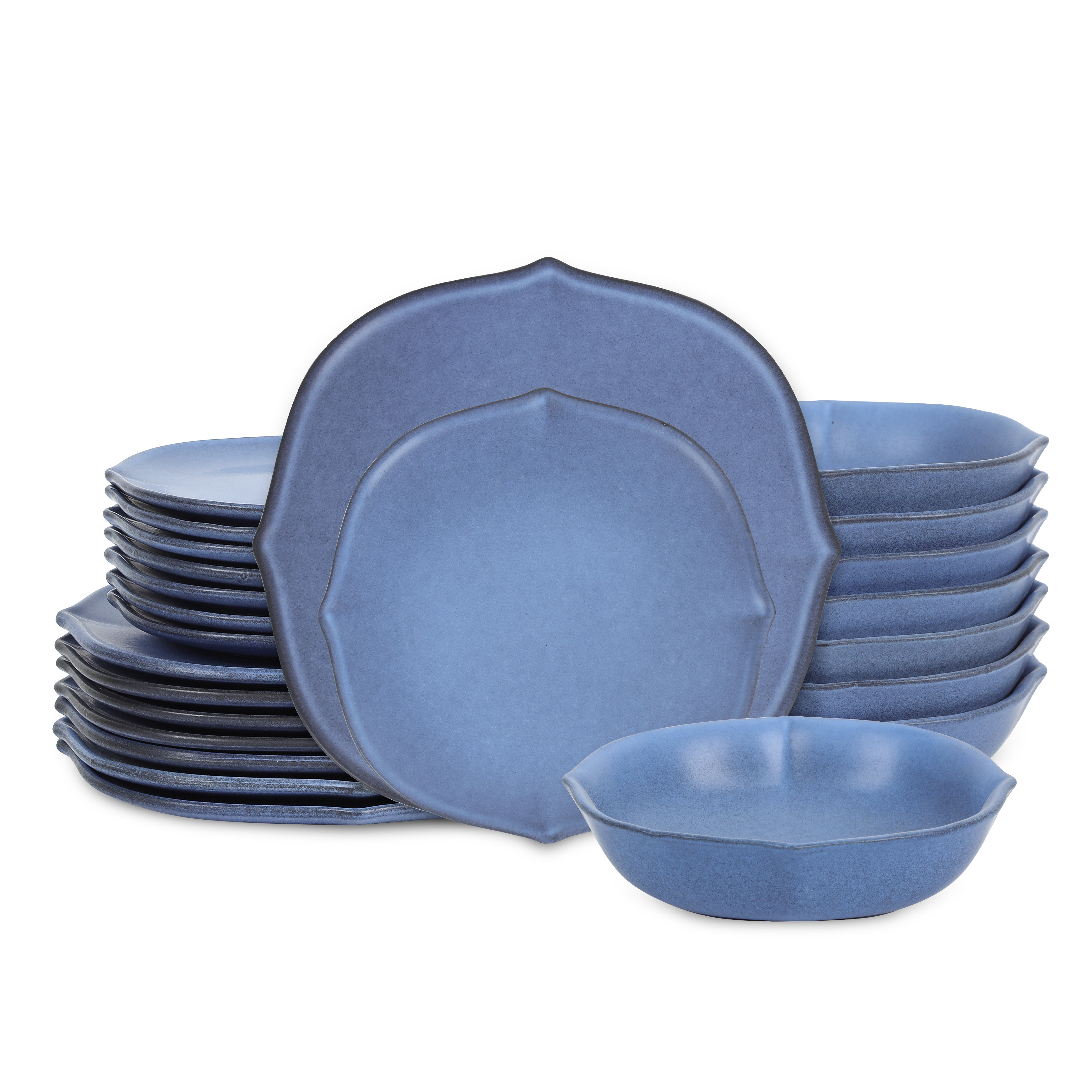 Stone Lain Baskerville 24-Piece Dinnerware Set Stoneware & Reviews ...