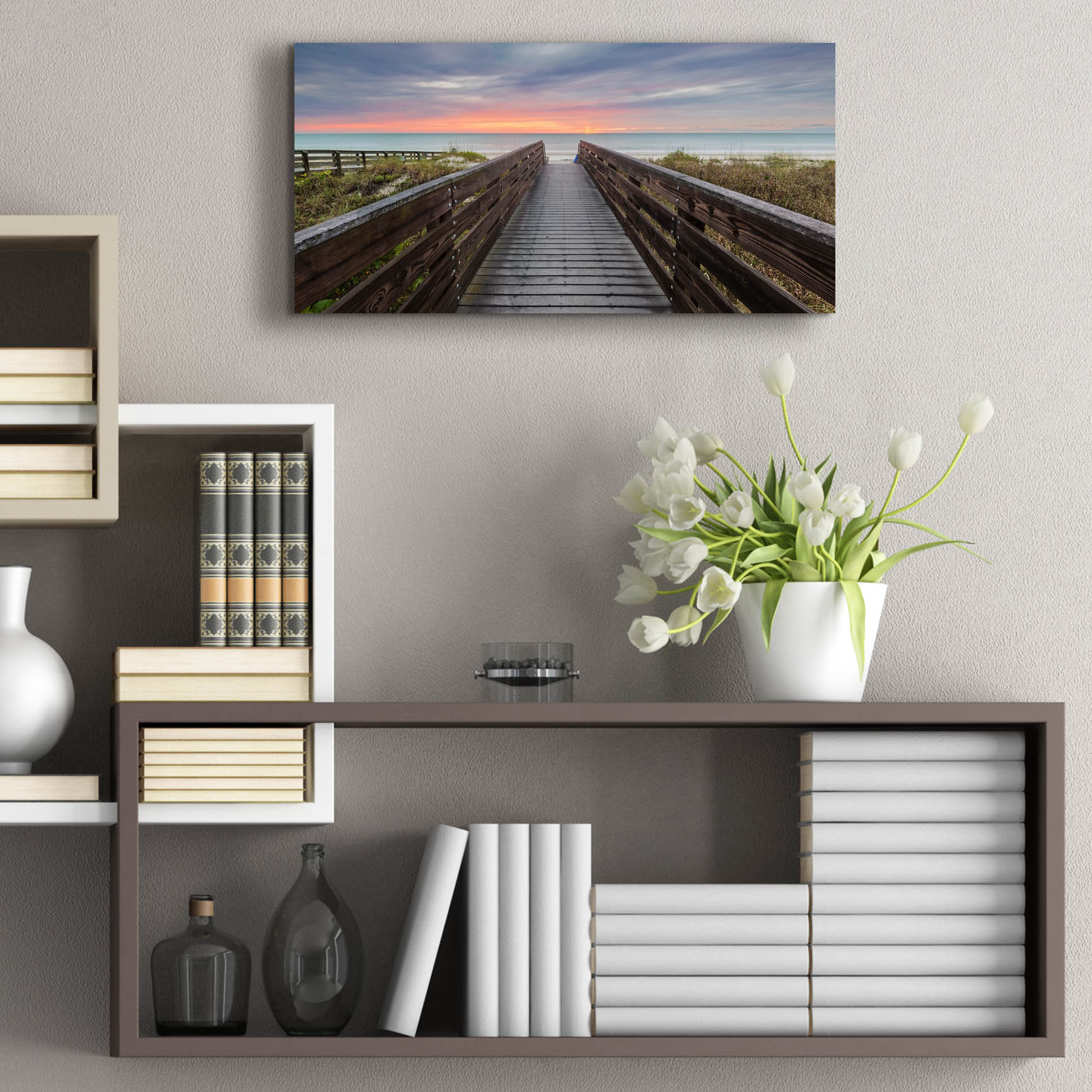 Beachcrest Home™ At Day'S End' by Andrew Vernon, Acrylic Glass Wall Art ...