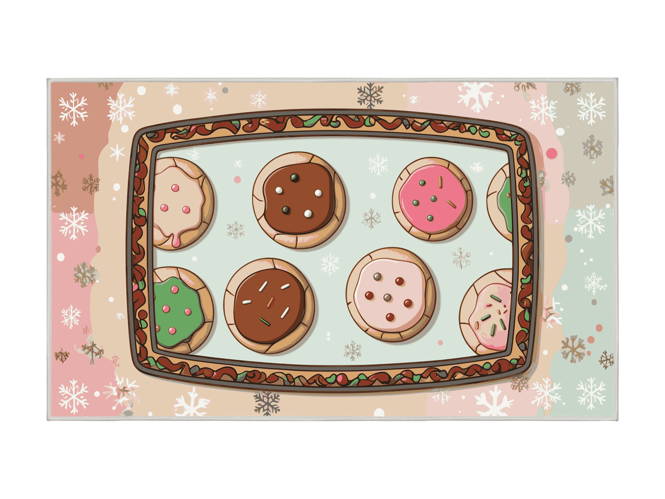 The Holiday Aisle® Cookies Holiday Rug - Wayfair Canada
