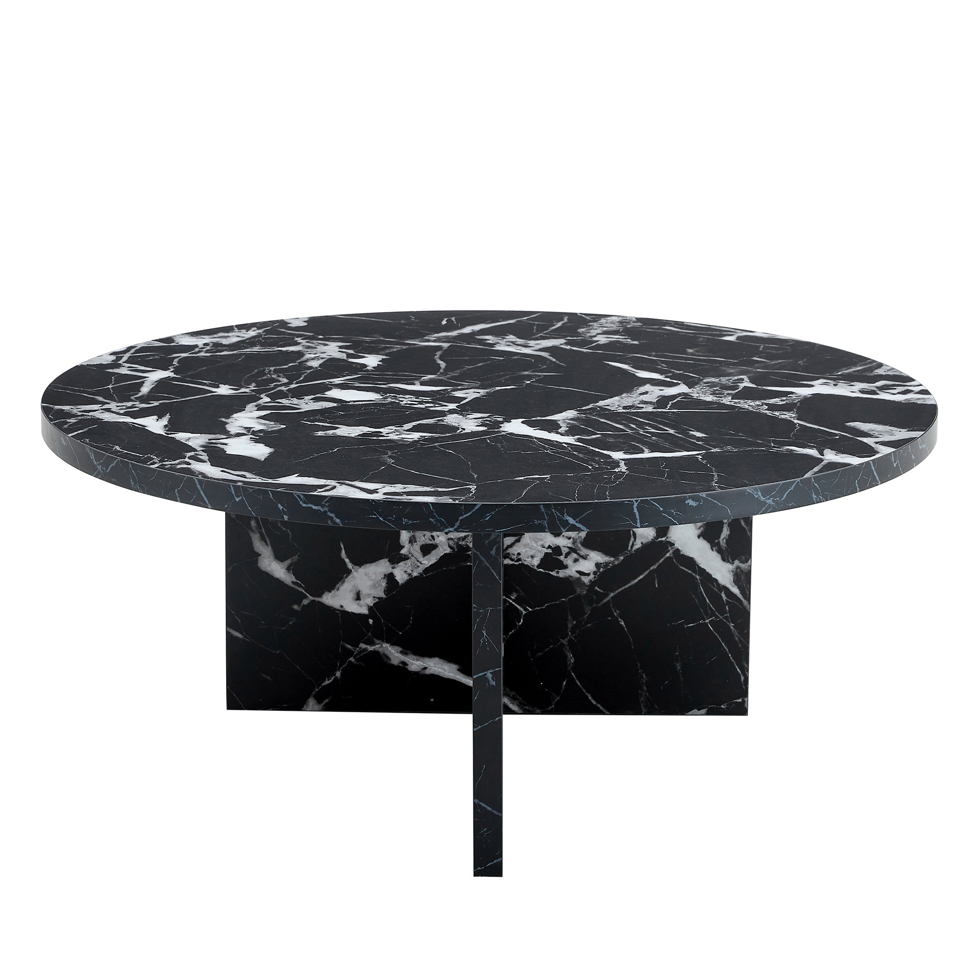 Wrought Studio™ Versatile MDF Round Coffee Table for Various | Wayfair