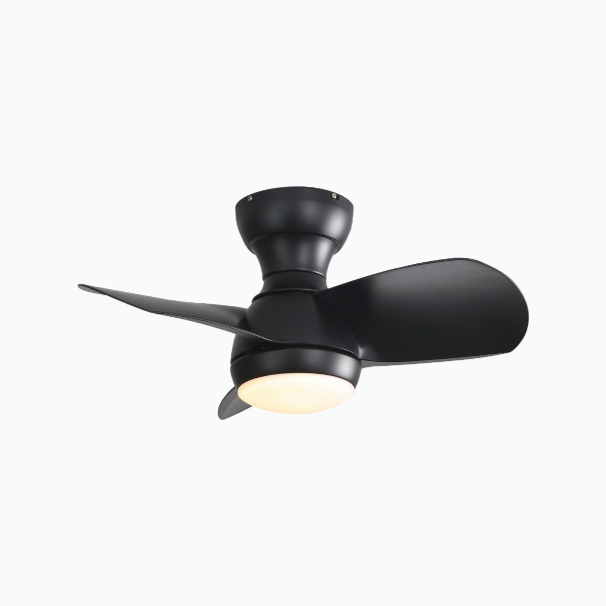 Wrought Studio™ 23" Kaitland 3 - Blade LED Leaf Blade Ceiling Fan with ...