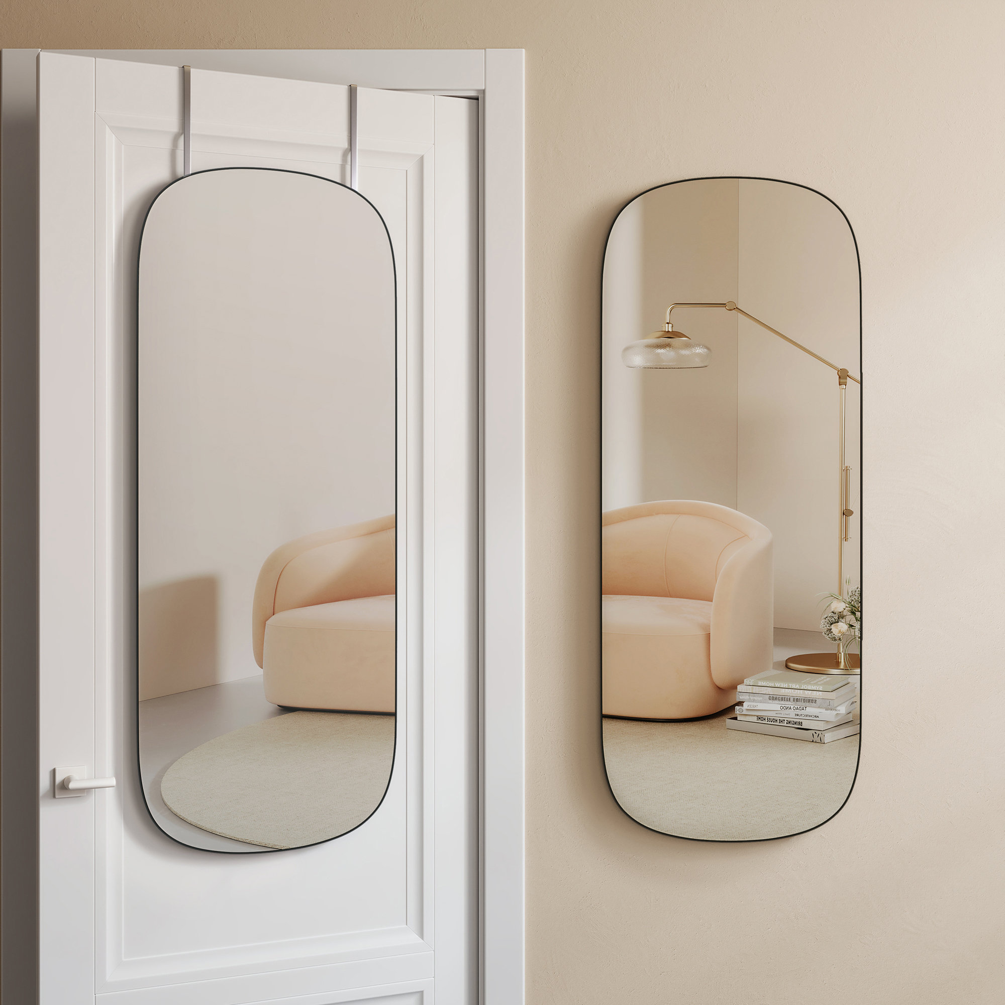 Ebern Designs Full Length Wall Mirror & Reviews | Wayfair