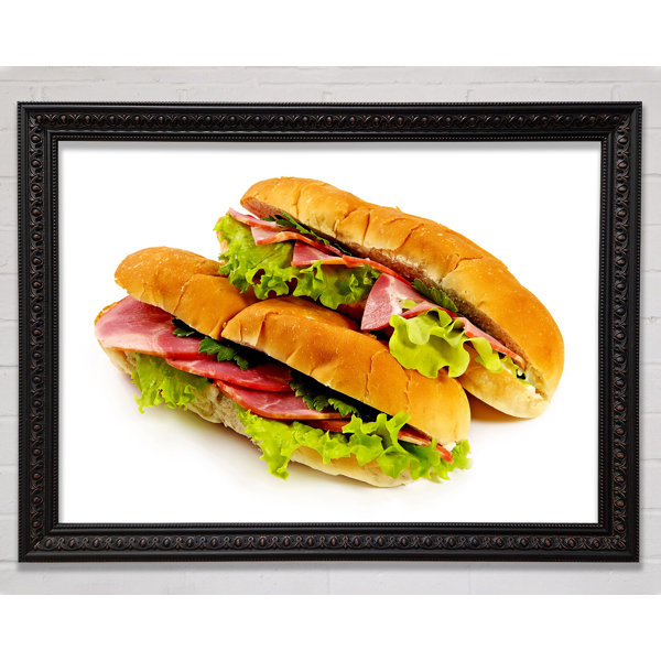 Bright Star Ham Sandwiches - Single Picture Frame Print | Wayfair.co.uk