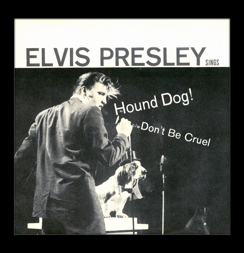 Trinx Elvis Presley - Hound Dog 12x12 Under Plexi Framed Poster | Wayfair