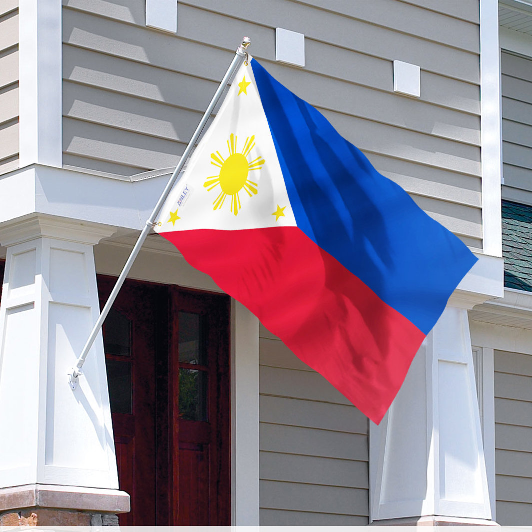 ANLEY Philippine Flag Polyester 36 x 60 in. House Flag | Wayfair