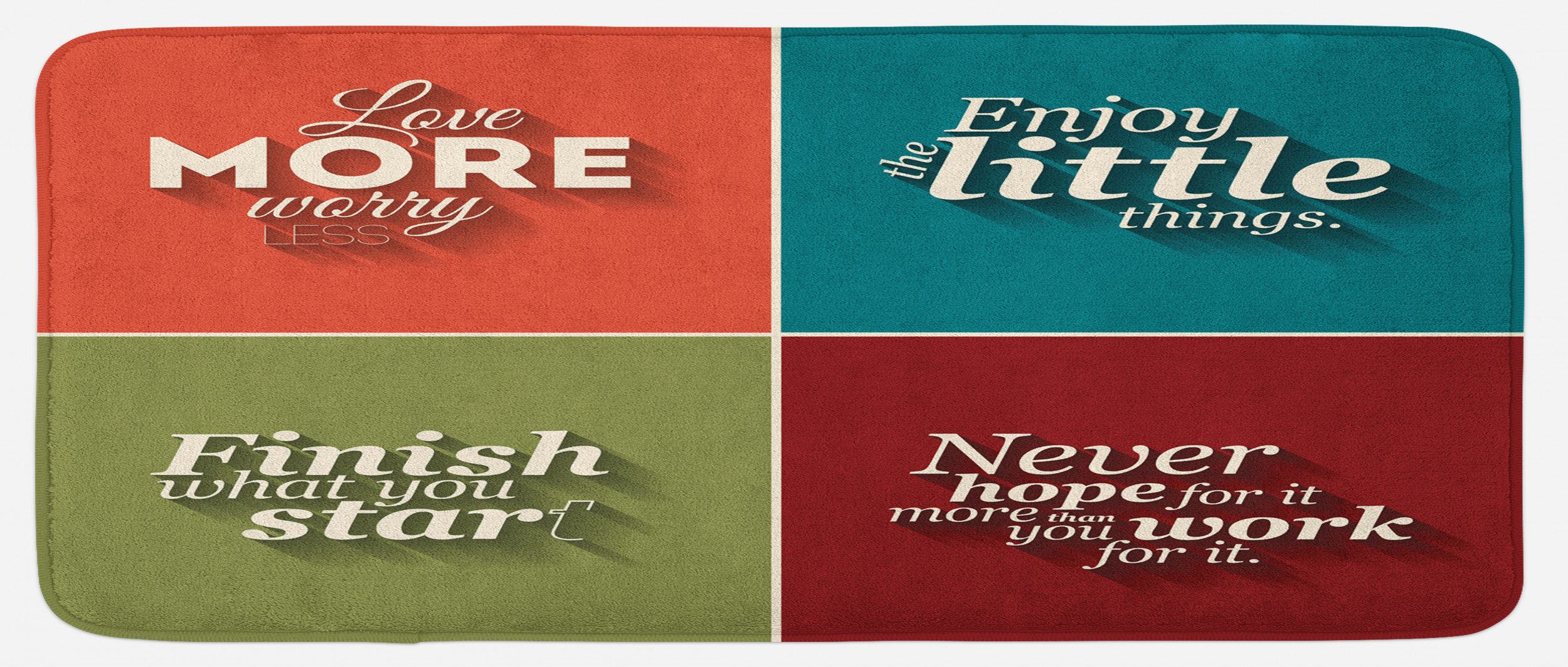 East Urban Home Saying Kitchen Mat | Wayfair