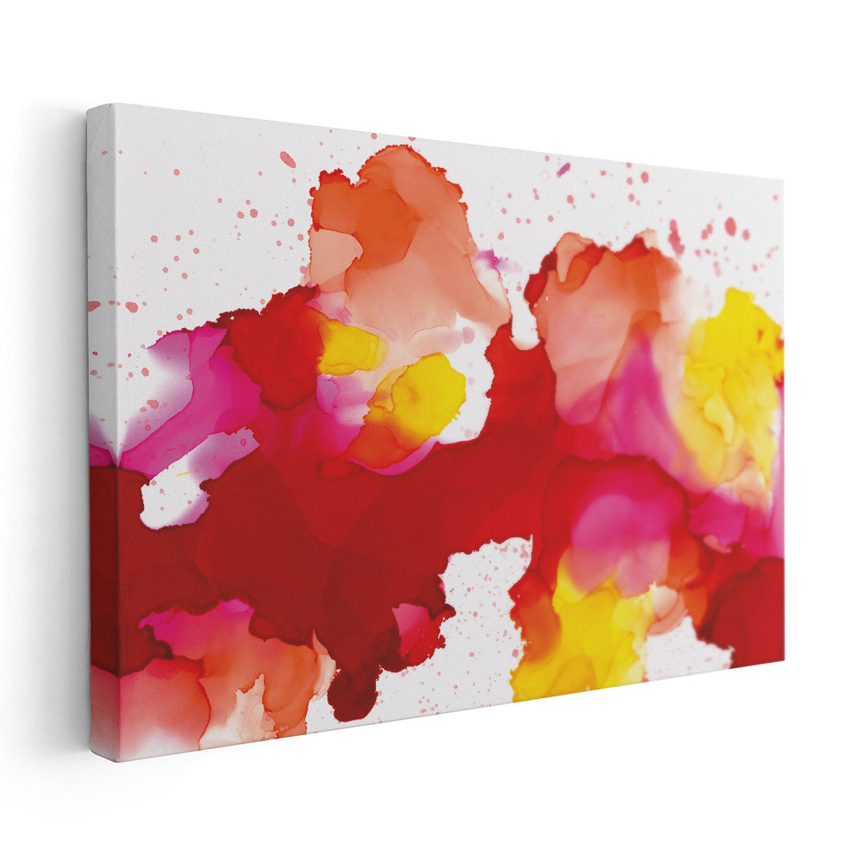 Wrought Studio™ Spatter - Canvas Print Wall Art | Wayfair