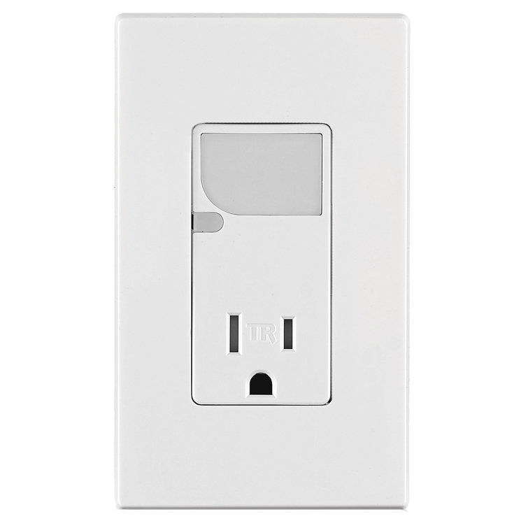 Leviton Decora 15-Amp Standard Tamper Resistant Decorator Outlet ...