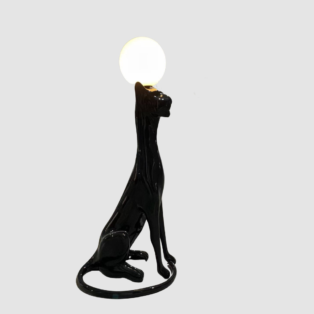 BLONSKI Leopard 54" Novelty Floor Lamp - Wayfair Canada