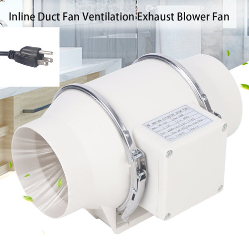JOYDING Inline Duct Fan Ventilation Exhaust Blower Fans Ductless | Wayfair