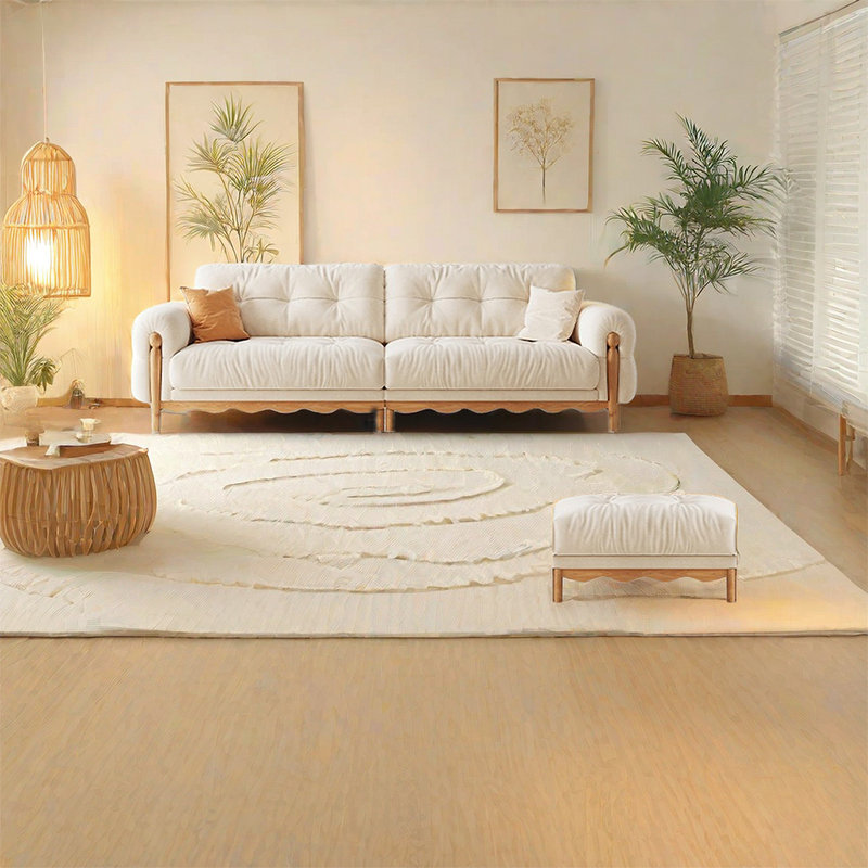 Danbenla design Japanese style log small living room sofa. | Wayfair