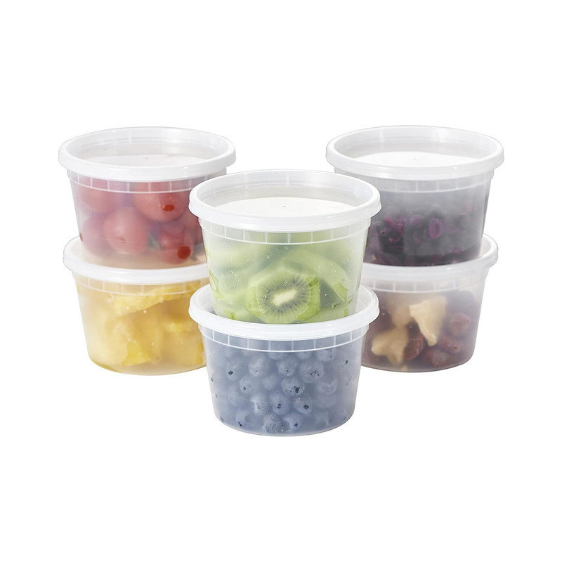 Prep & Savour [48Set -16oz]Food Storage Containers With Plastic Lids ...