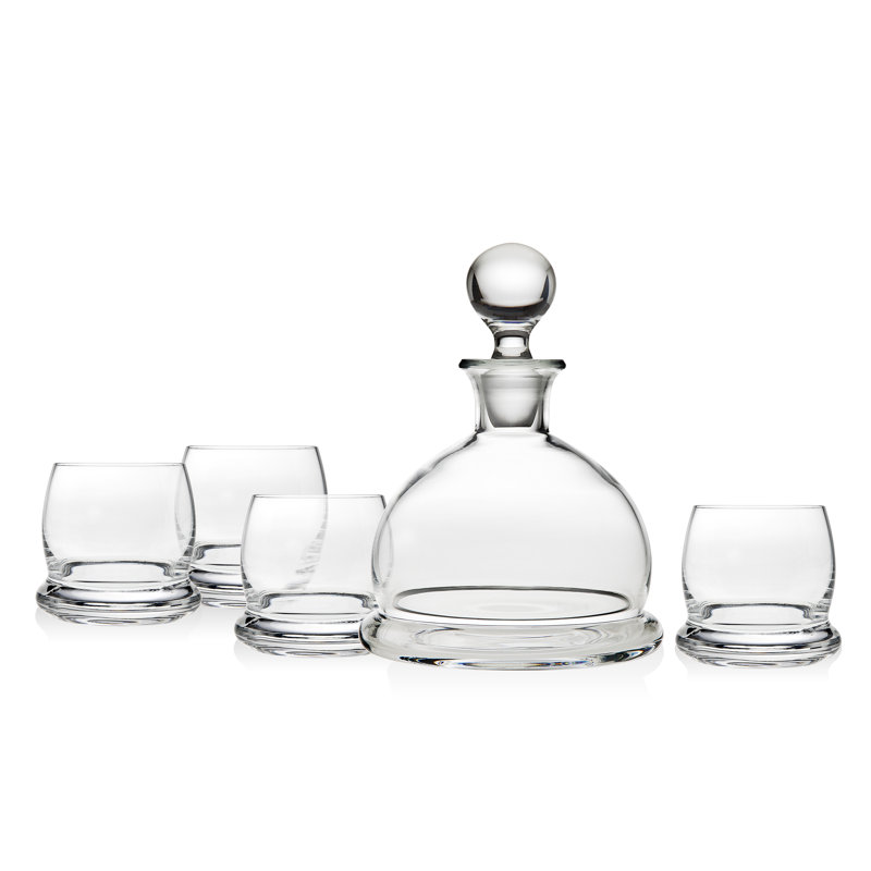 Brayden Studio® Dorado 2 Piece Wine Decanter Set & Reviews | Wayfair