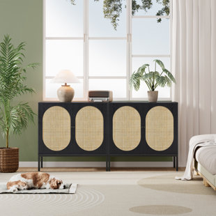 Black Metal Sideboards & Buffets You'll Love | Wayfair