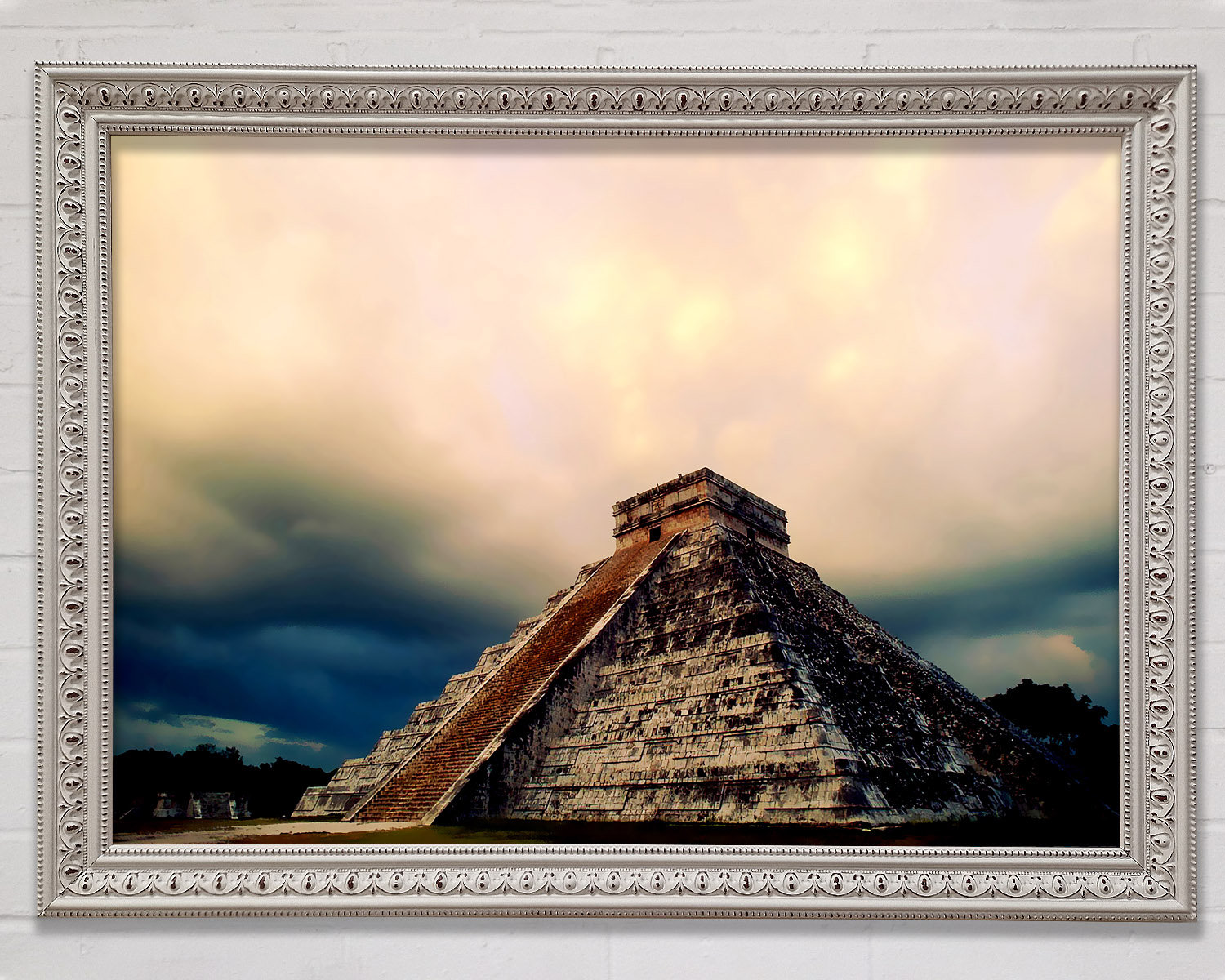 Bright Star Mexicos Ancient Monument - Single Picture Frame Rectangle ...