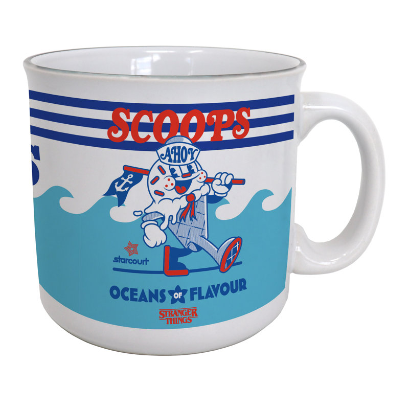 Pyramid America Stranger Things - Scoops Ahoy 20oz. Camper Mug | Wayfair