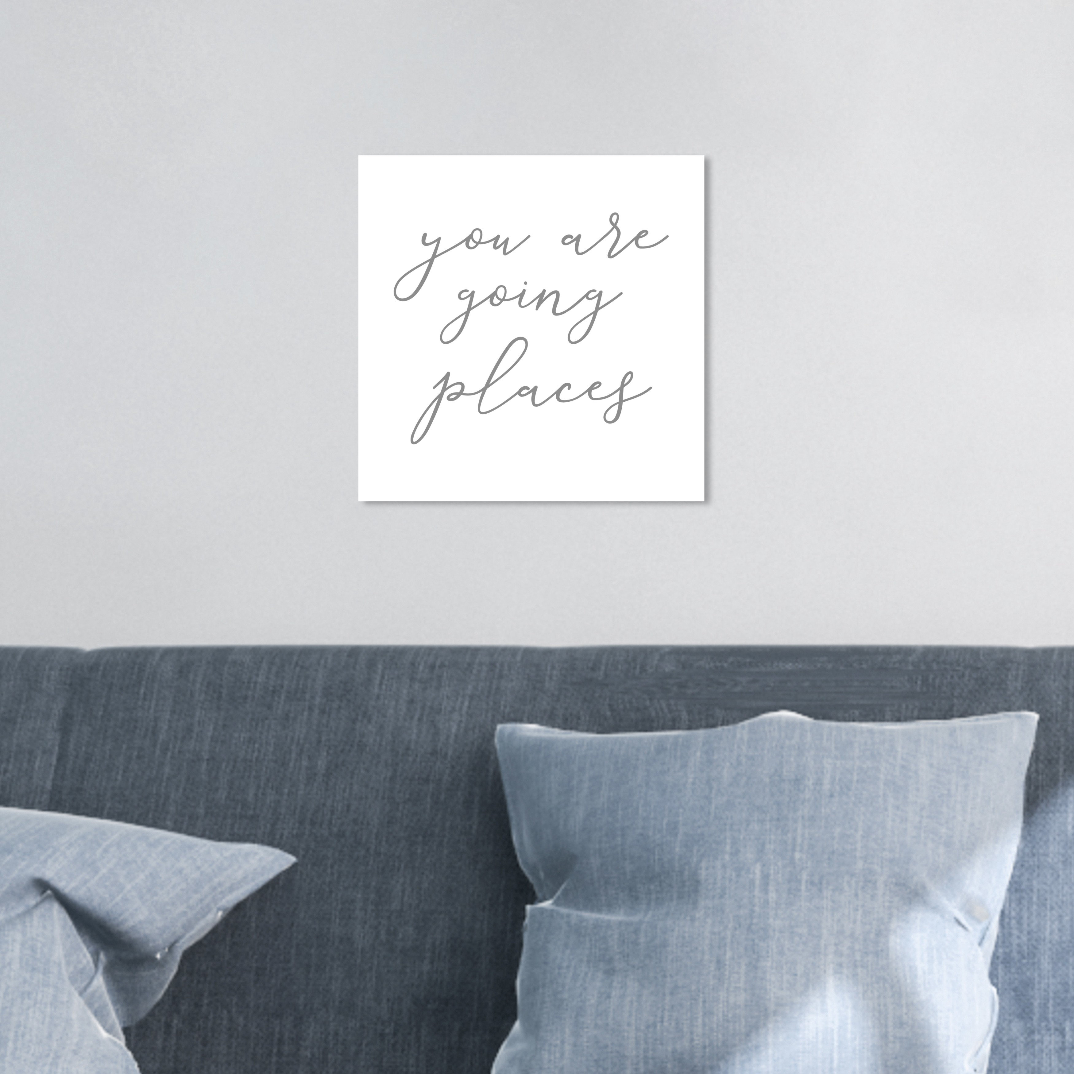 Oliver Gal Prints Typography and Quotes Going Places Gray Travel Quotes ...