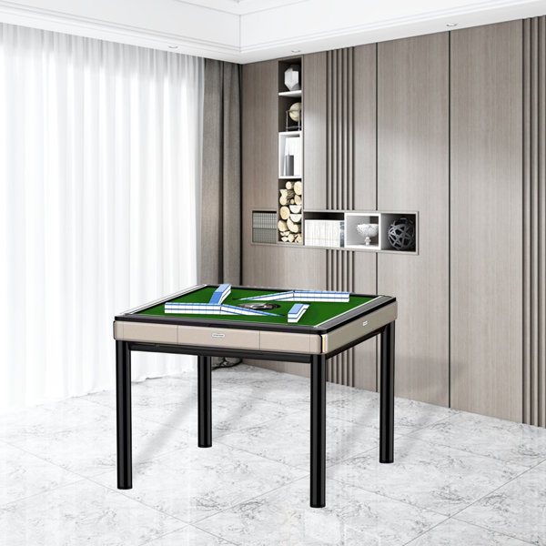 WOOD PEEK LLC 38.58'' 4 - Player Foldable Mahjong Table - Wayfair Canada