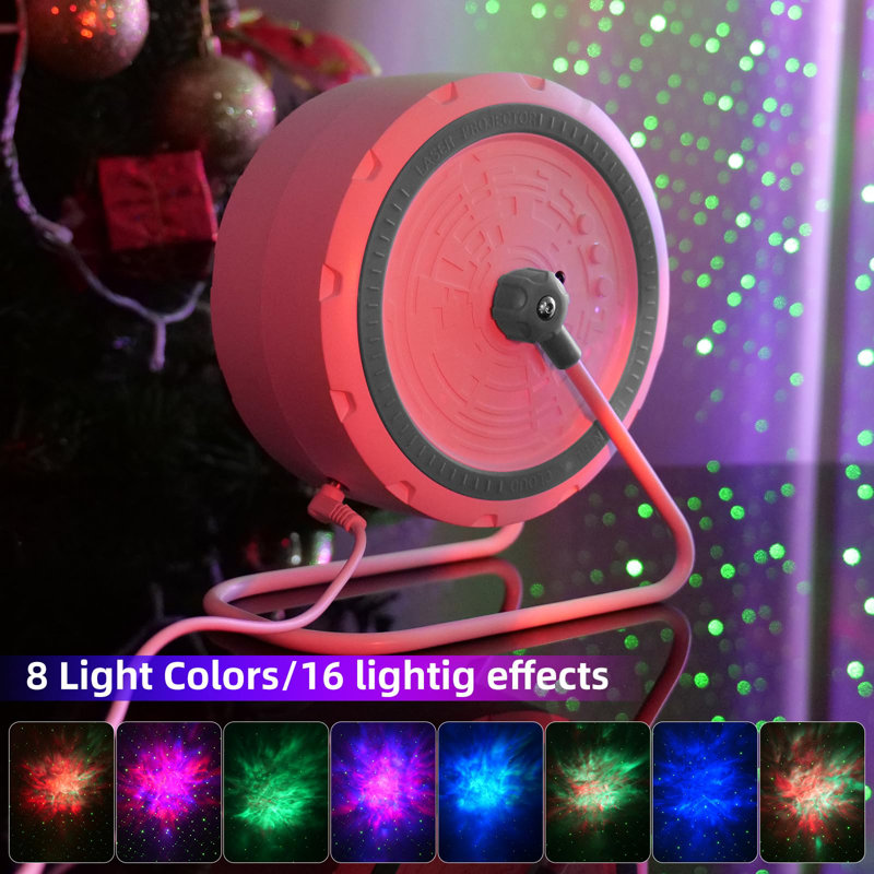 HIRVOK 16 Light Effects Galaxy Projector | Wayfair