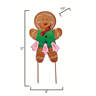 The Holiday Aisle® Metal Gingerbread Man Garden Stake & Reviews | Wayfair