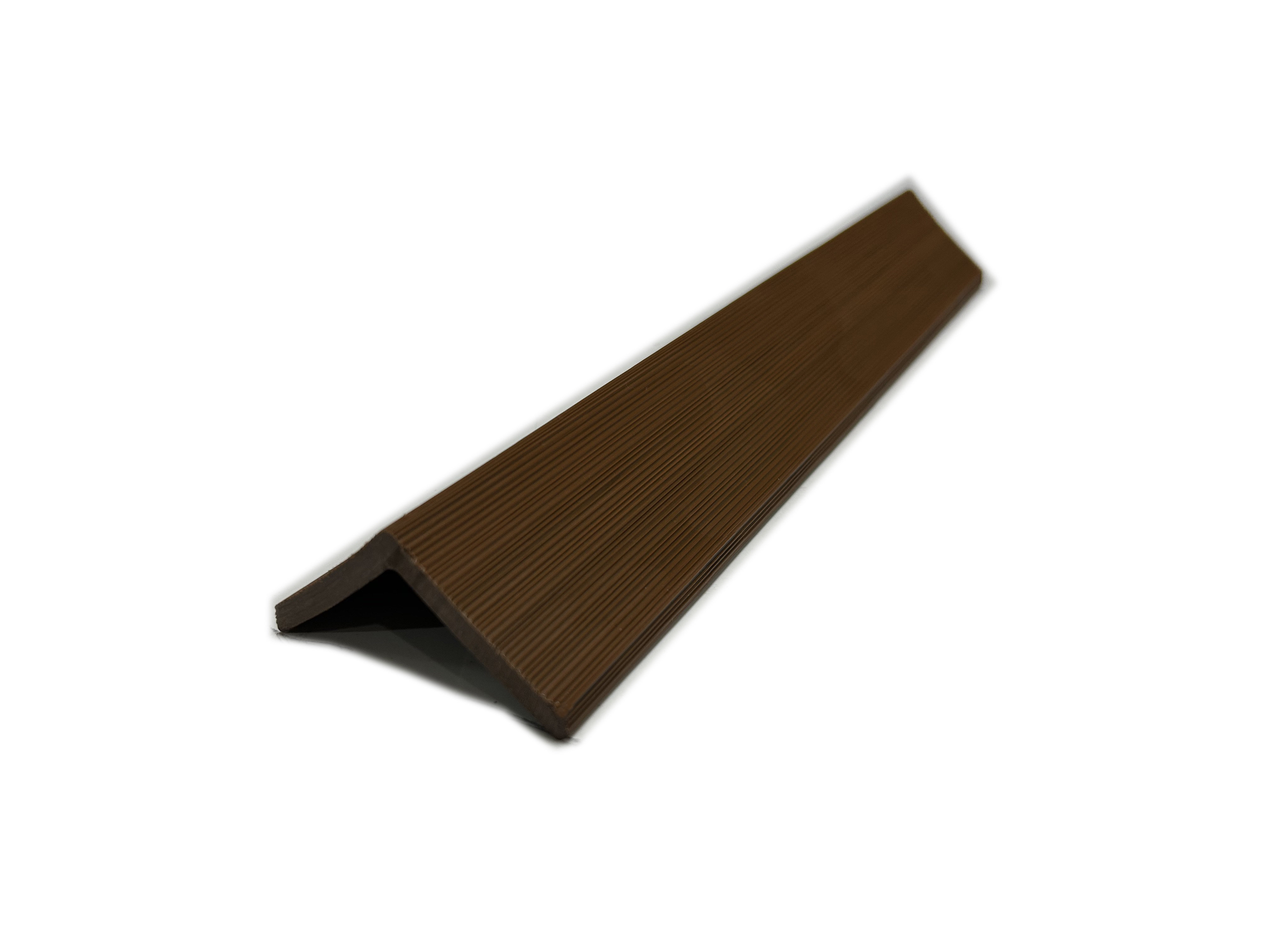e-Joy 107" X 2" European Outdoor Grid Slat Wood Poly Composite Siding ...