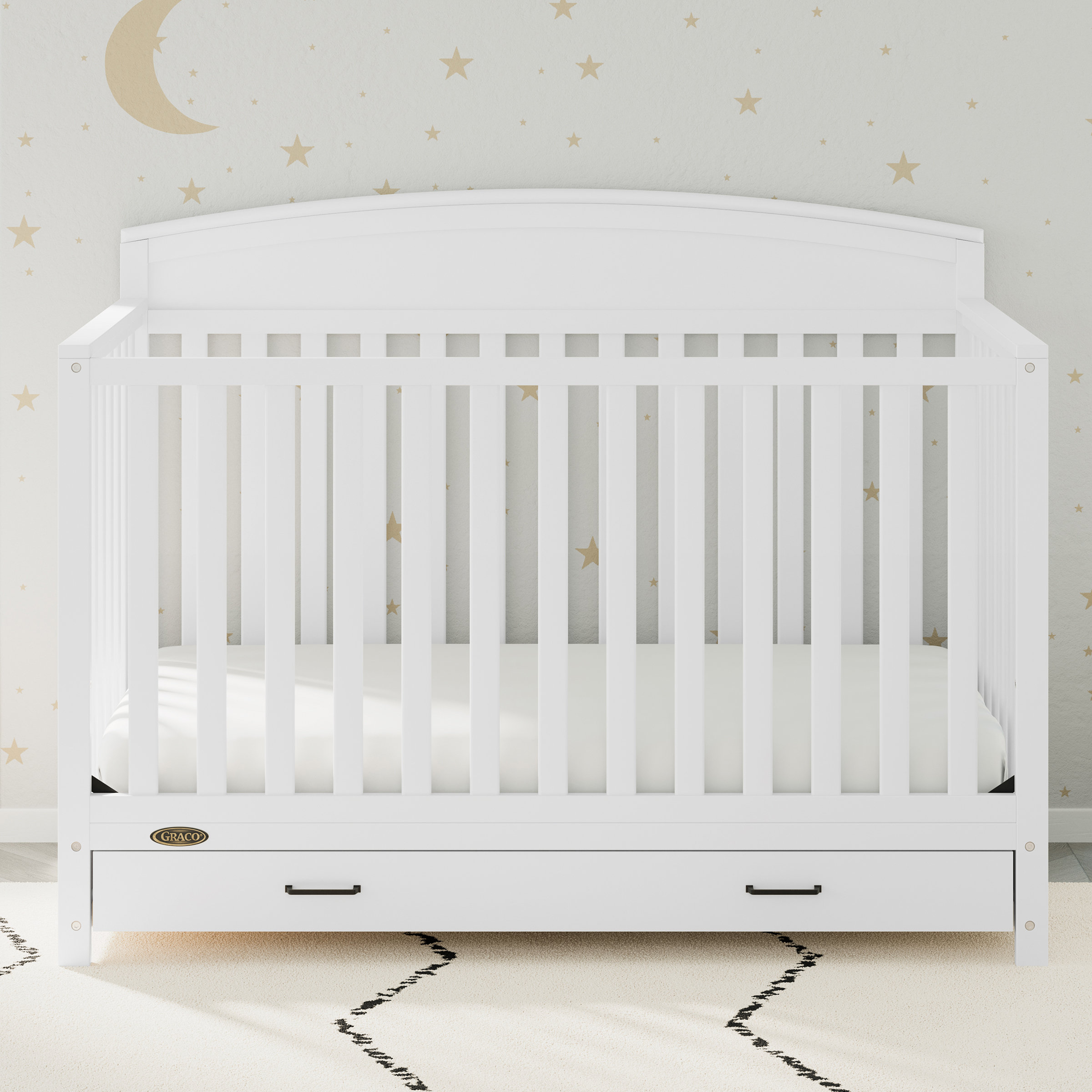 Graco Benton 5-In-1 Convertible Crib With Drawer & Reviews - Wayfair Canada