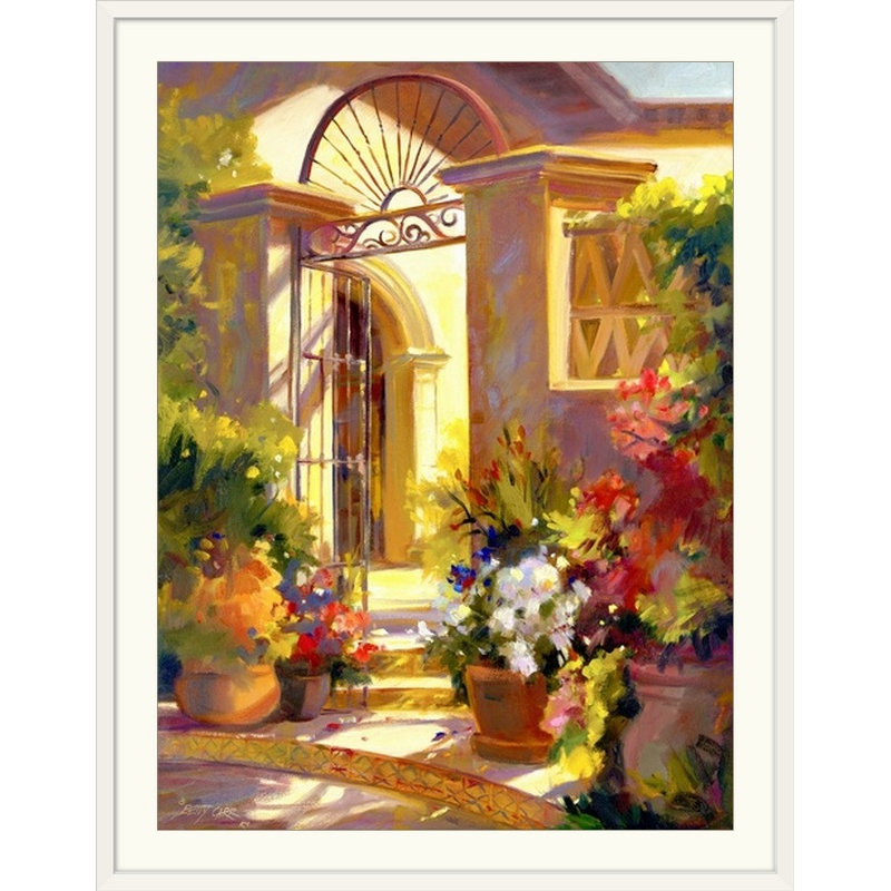 Charlton Home® 'Fragrant Entrance' Betty Carr Painting Print | Wayfair