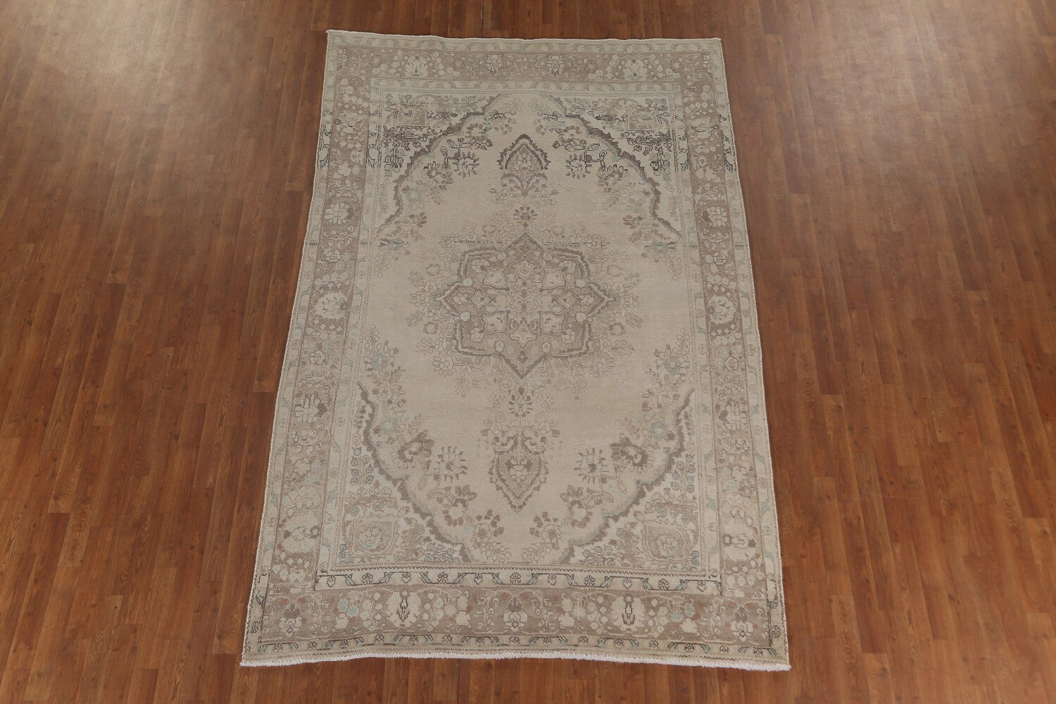 Isabelline Distressed Wool Traditional Living Room Rug 6x10 | Wayfair