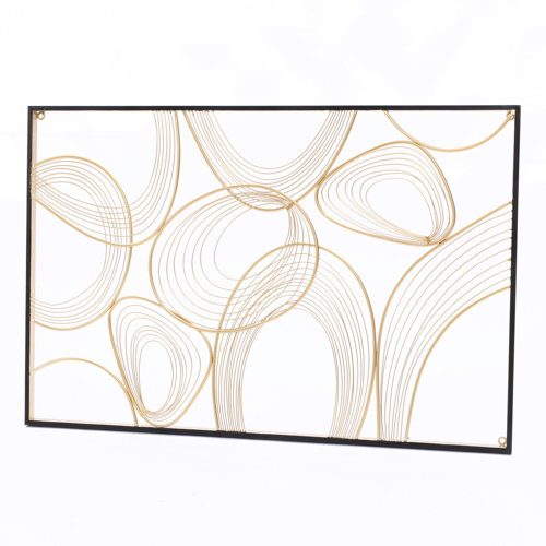 Willa Arlo Interiors Handmade Metal Abstract Wall Decor & Reviews | Wayfair