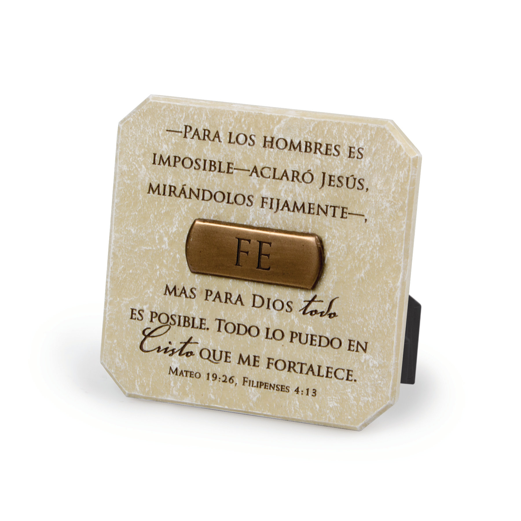 Trinx Ferndown Spanish Plaque Bronze Title Bar Fe | Wayfair