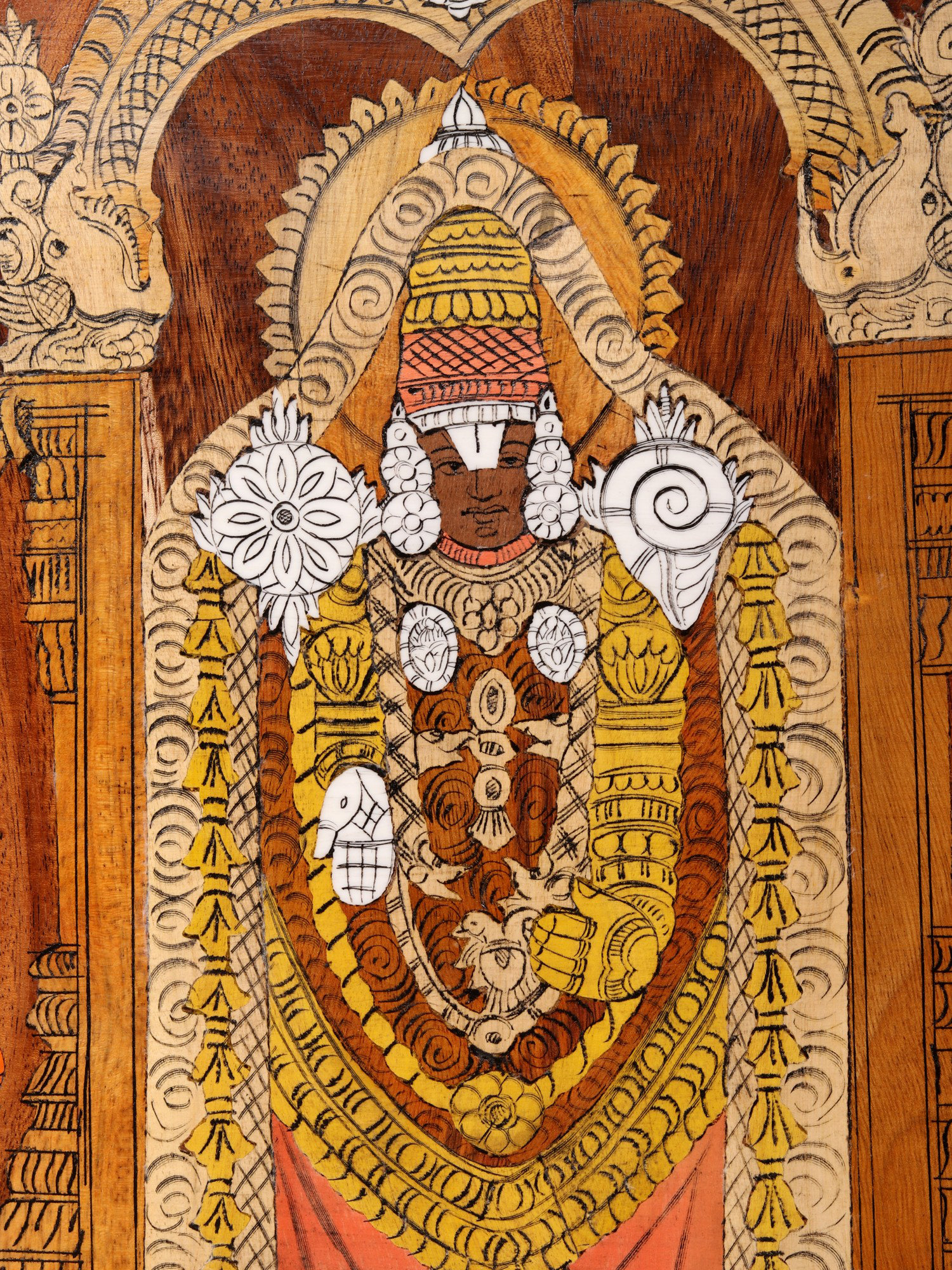 Exotic India Tirupati Balaji (Lord Venkateshwara) With Goddess Lakshmi ...