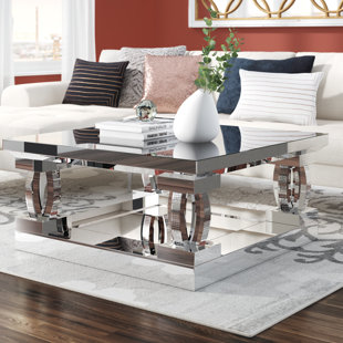 Silver Coffee Tables You'll Love | Wayfair