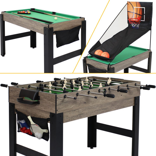 SunnyDaze Decor Sport Collage 5 24'' Multi-Game Table & Reviews | Wayfair