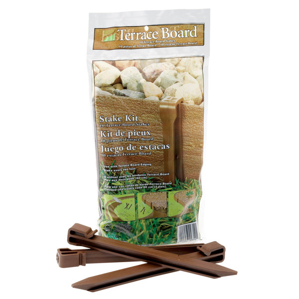 Master Mark Plastics Terrace Board Stake Kit & Reviews | Wayfair