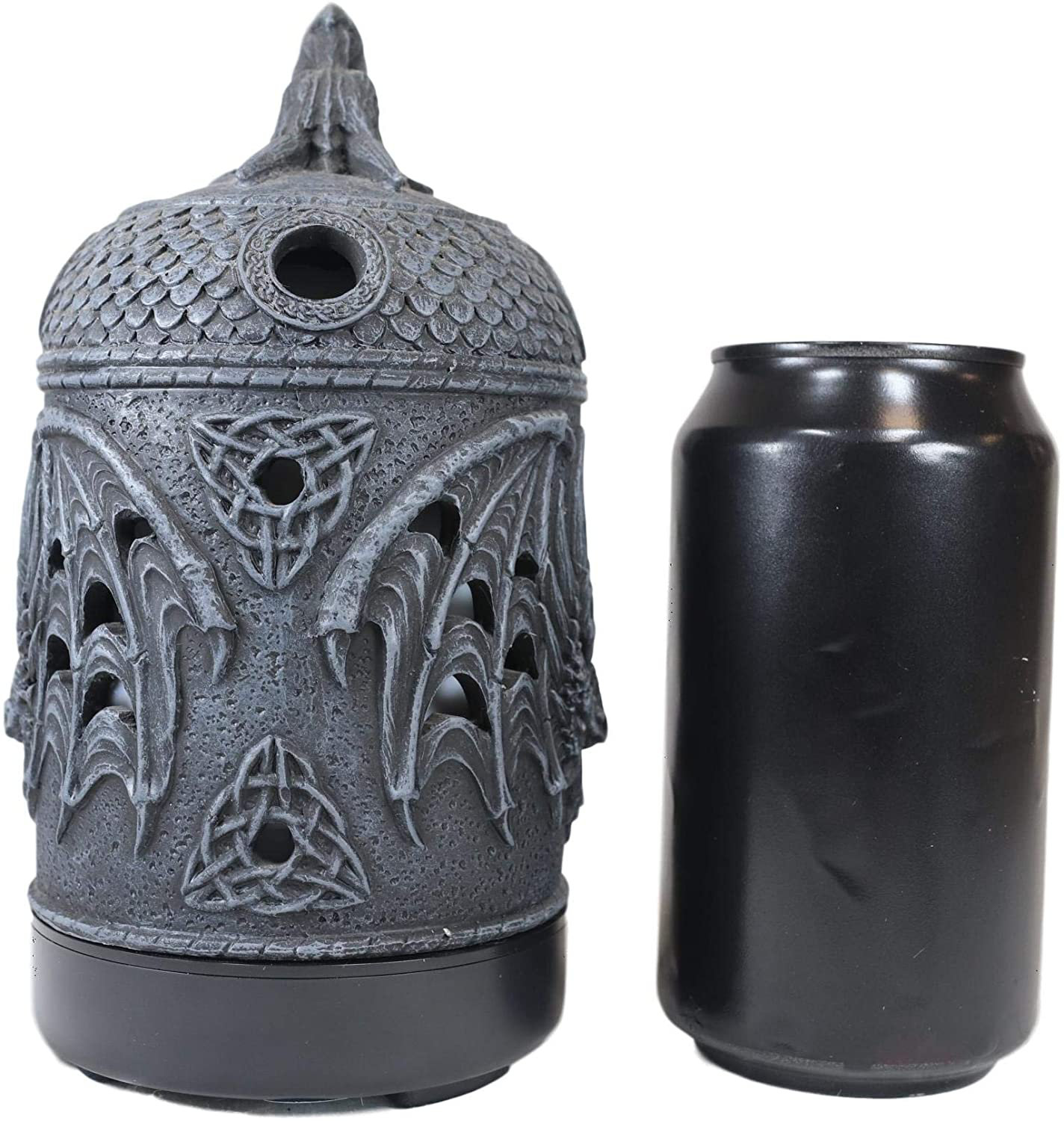 Trinx Fantasy Draco's Smoke Breath Gothic Dragon With Celtic Trinity ...