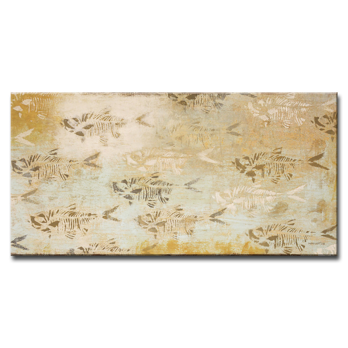 Wrought Studio Fossilized School by Norman Wyatt, Jr - Graphic Art ...