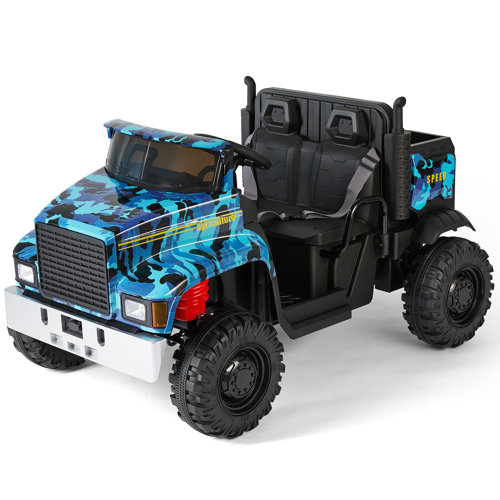 JOYLDIAS 24 Volt 2 Seater Tractors / Construction Battery Powered Ride ...