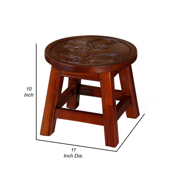 August Grove® Jacqueline Wood Step Stool | Wayfair
