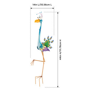 Regal Art & Gift Goofy Bird Stake - Peacock & Reviews | Wayfair