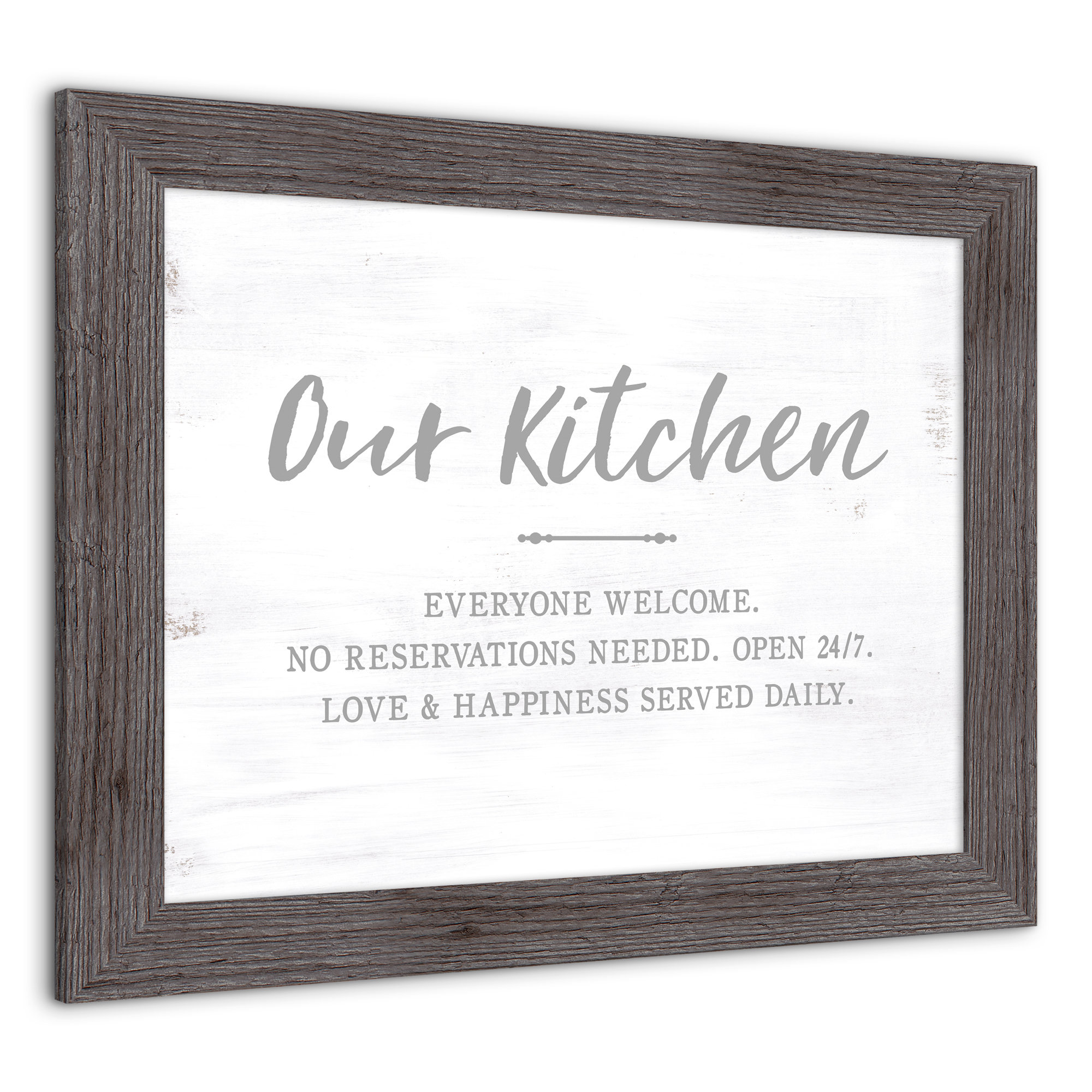 Trinx Our Kitchen Framed Print - Wayfair Canada