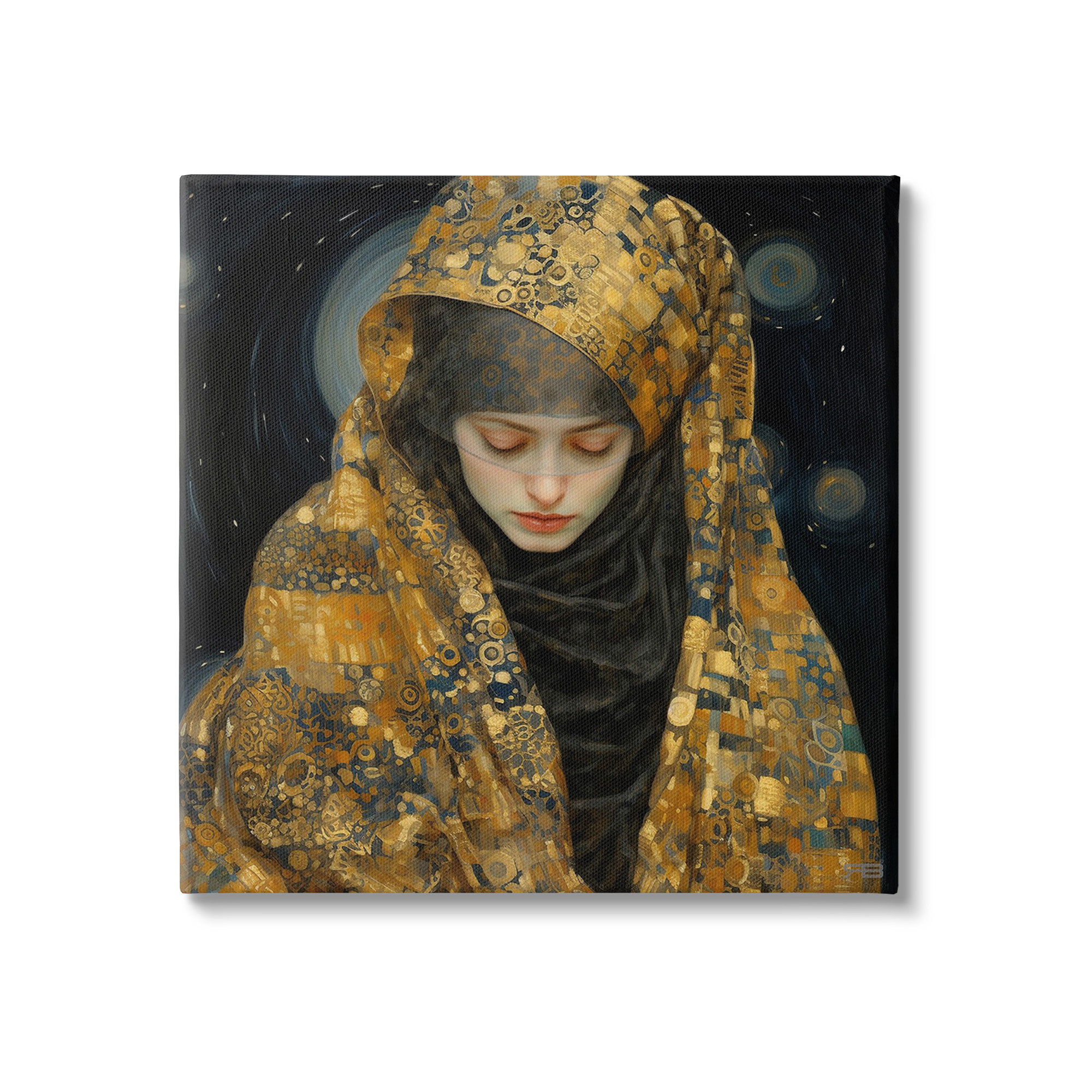 Mercer41 Astral Geometric Portrait Canvas Wall Art Design By Rb | Wayfair