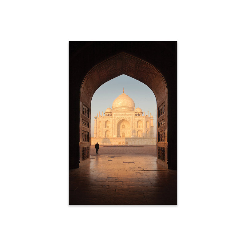 Latitude Run® India Agra Taj Mahal V by David Clapp - Unframed Print ...