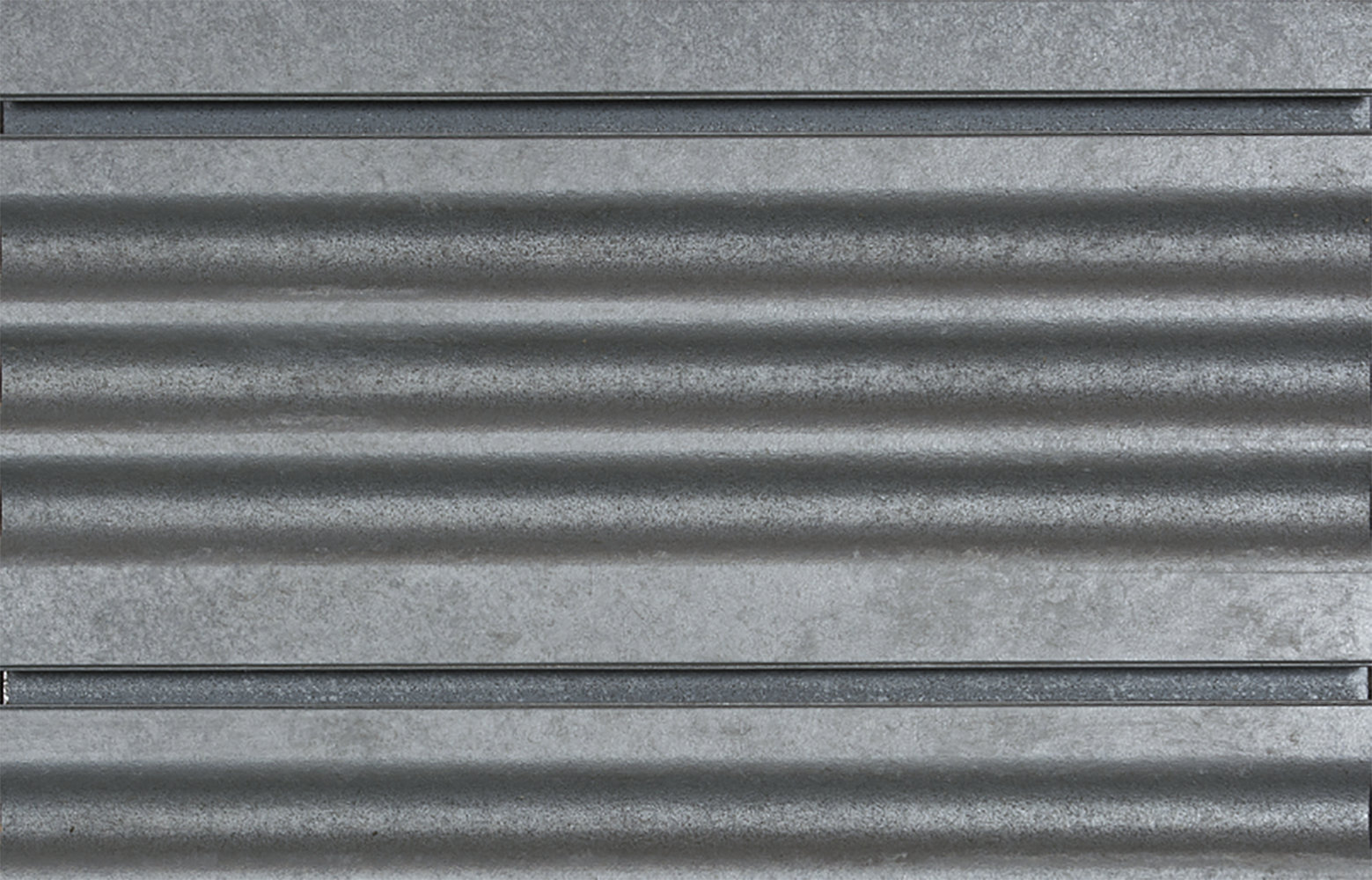 Ninth & Vine Corrugated Metal Textured Slatwall - Galvanized (24" H x ...