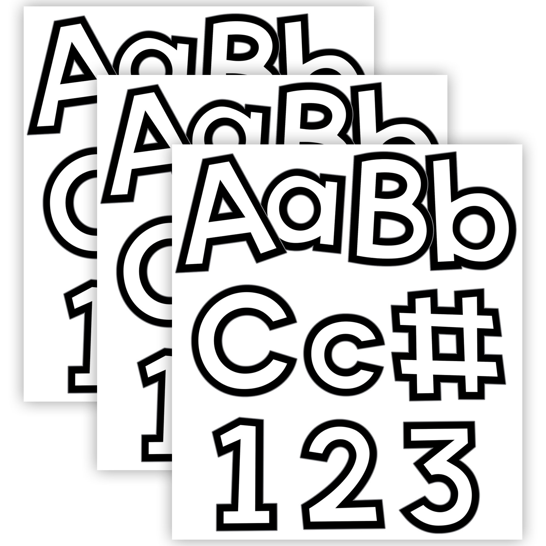 Carson Dellosa Education Trim Combo Pack Ez Letters Wayfair
