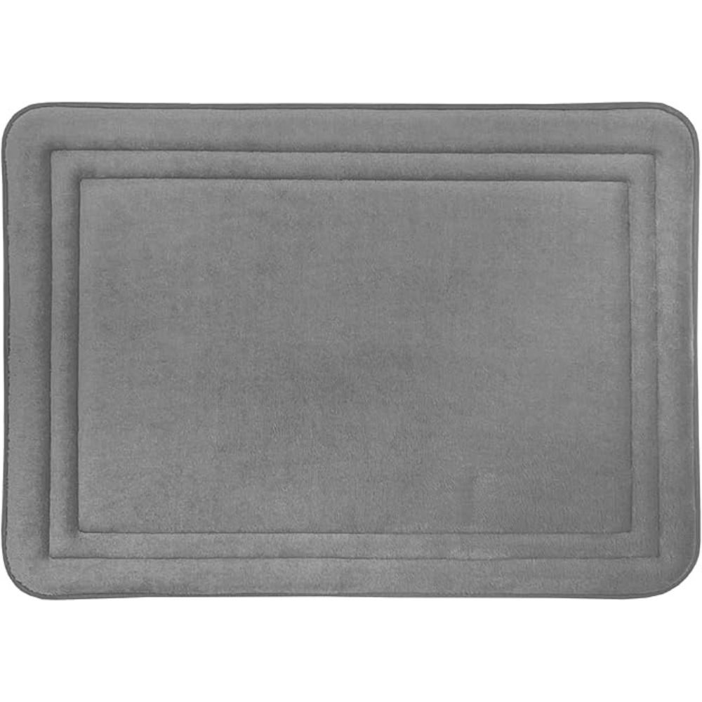 Ebern Designs 17X24 Elle Memory Foam Bathroom Mat 0.63 Inch Thick ...