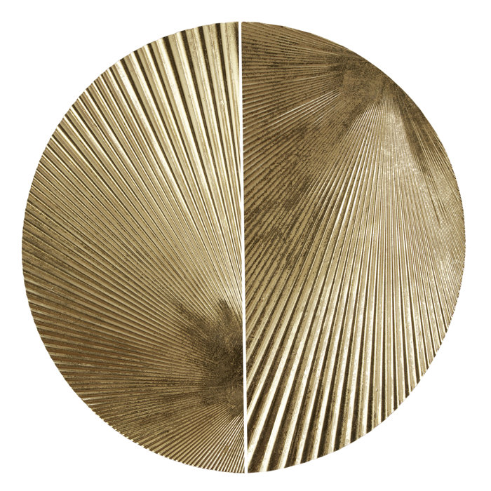 Willa Arlo Interiors Radiant Half-Moon Metal Wall Decor Set & Reviews ...