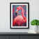 Bay Isle Home Flamingo Cubism - Single Picture Frame Print on Wood ...