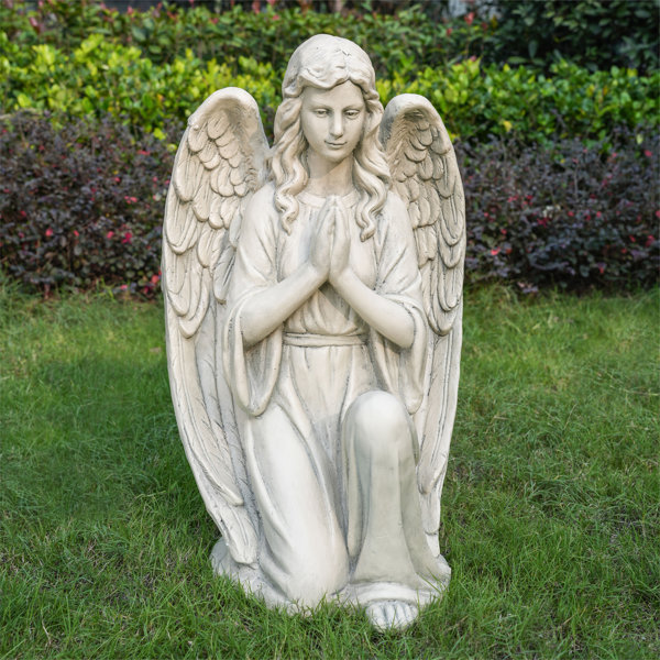 Trinx Angel Magnesium Oxide Garden Statue & Reviews | Wayfair